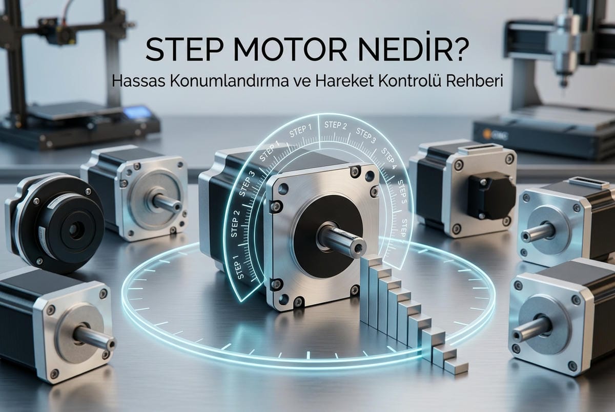 Step Motor Nedir? - Elektronik Devreler Projeler