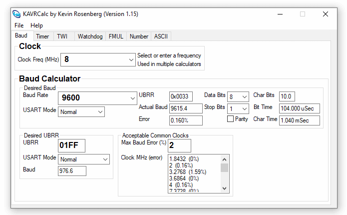 AVR Microcontroller Calculator – Electronics Projects Circuits