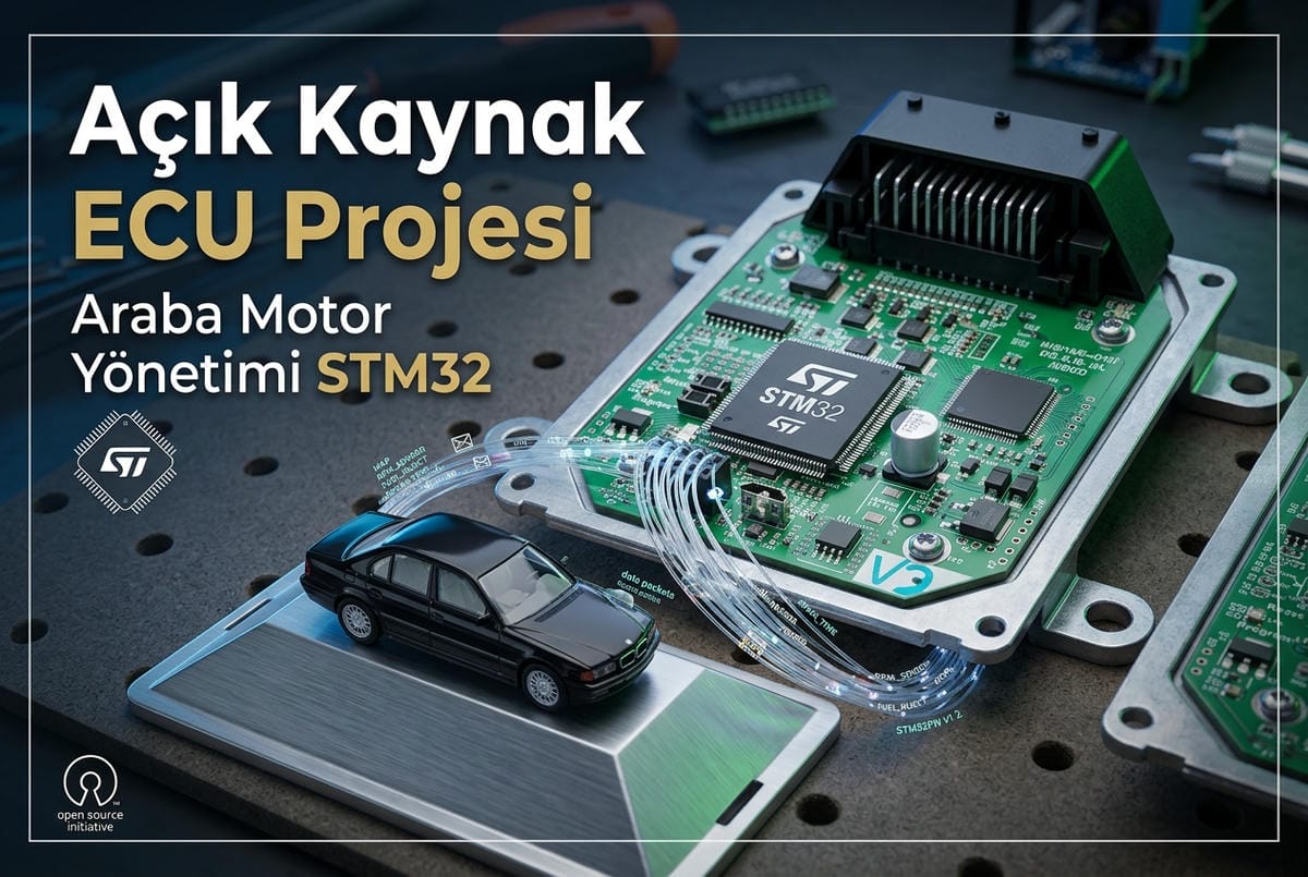 Açık Kaynak ECU Projesi Araba Motor Yönetimi STM32 - Elektronik ...